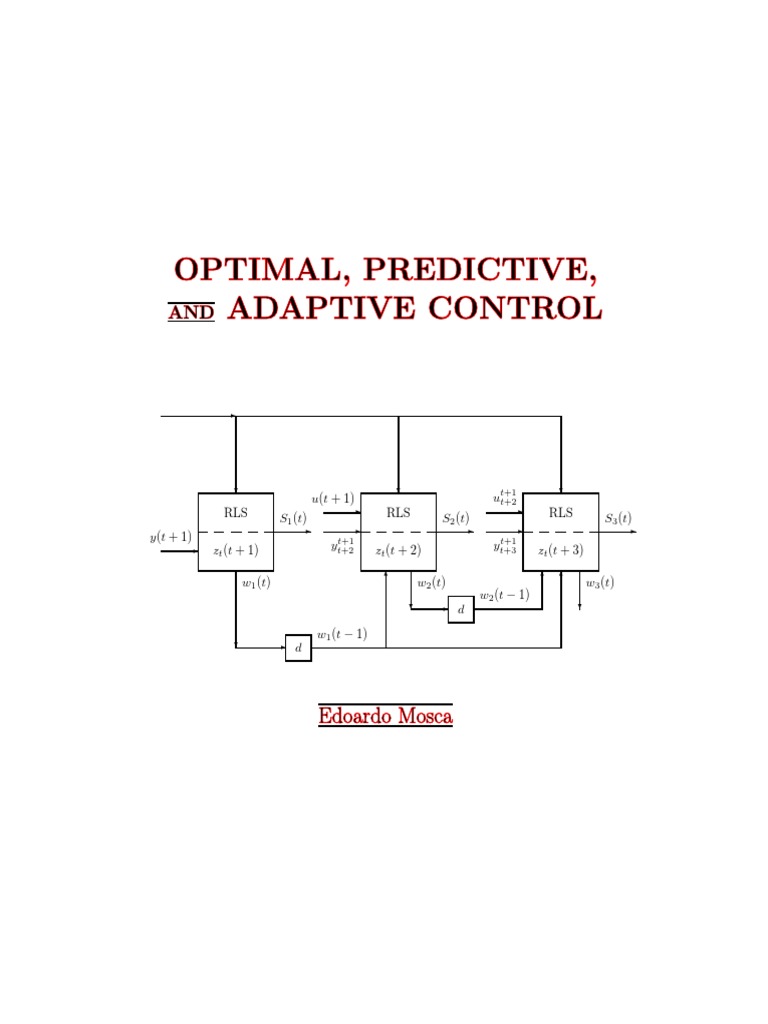 Optimal Predictive Adaptive Control | PDF | Control Theory | Kalman Filter