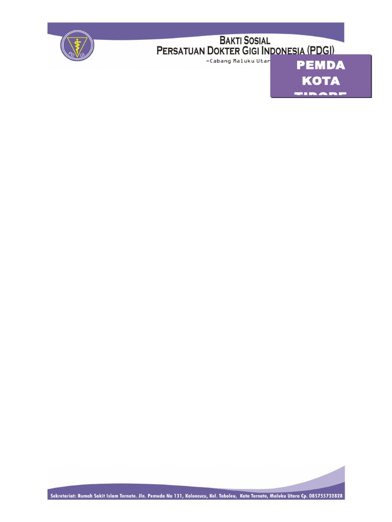 Proposal Permohonan Dana Bpjs | PDF