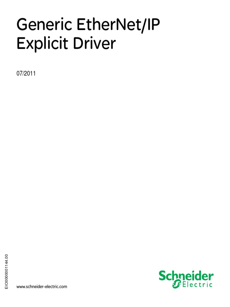 Generic Ethernet Ip Explicit S Pdf Integer Computer Science 8092