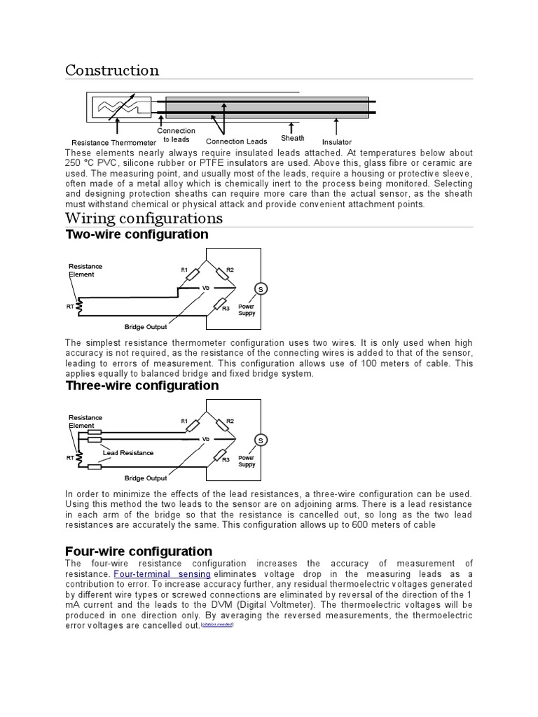 Construction: Two-Wire Configuration | PDF | Quantity | Physics