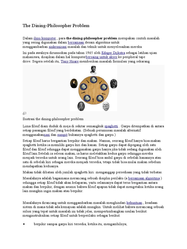 The Dining-Philosopher Problem | PDF