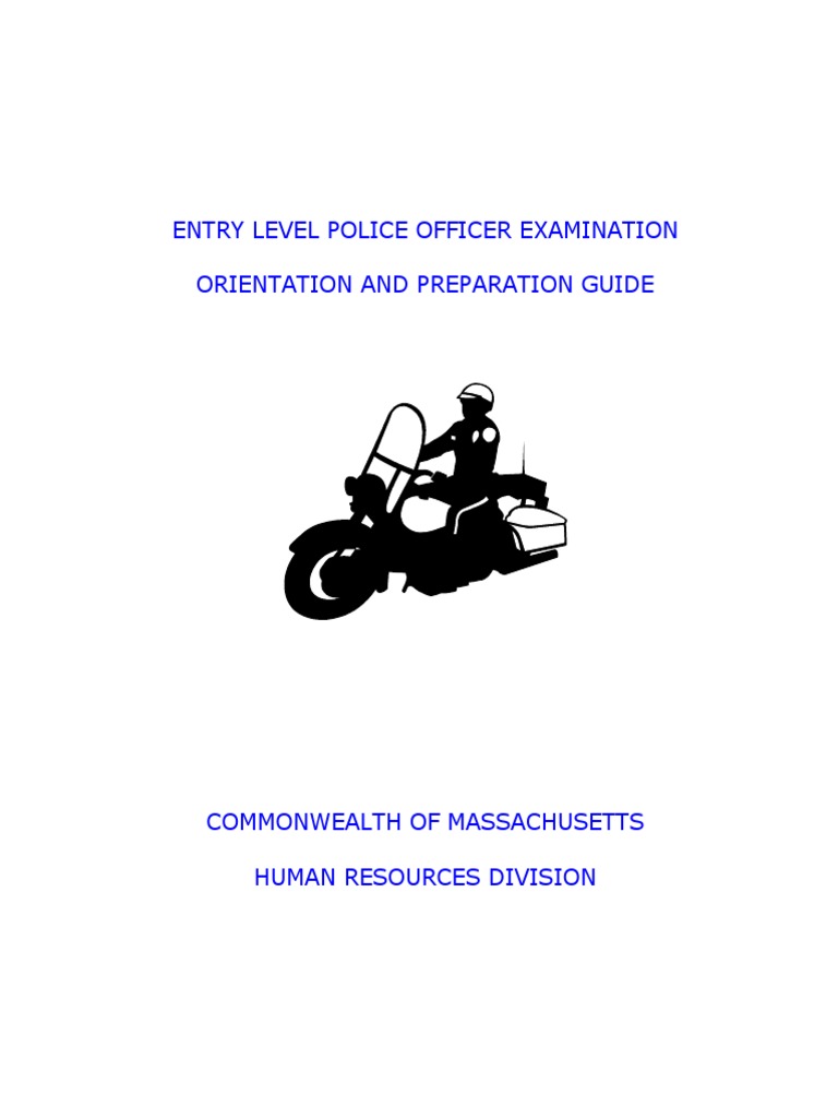Police Officer Exam Guide | PDF | Question | Test (Assessment)