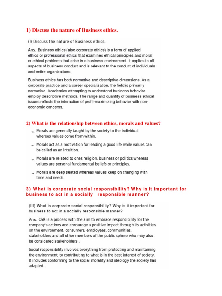 Exploring Business Ethics, Corporate Social Responsibility, and Unethical Human Resource ...