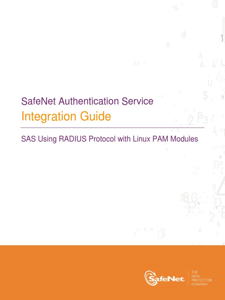 007-012556-001 SAS IntegrationGuide PAM RADIUS | PDF | Radius | Secure Shell