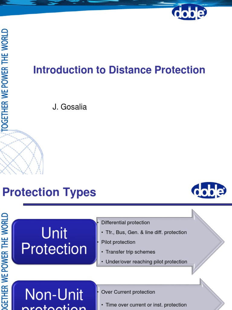 7 Basics of Distance Protection PPT PDF | PDF | Electrical Impedance ...