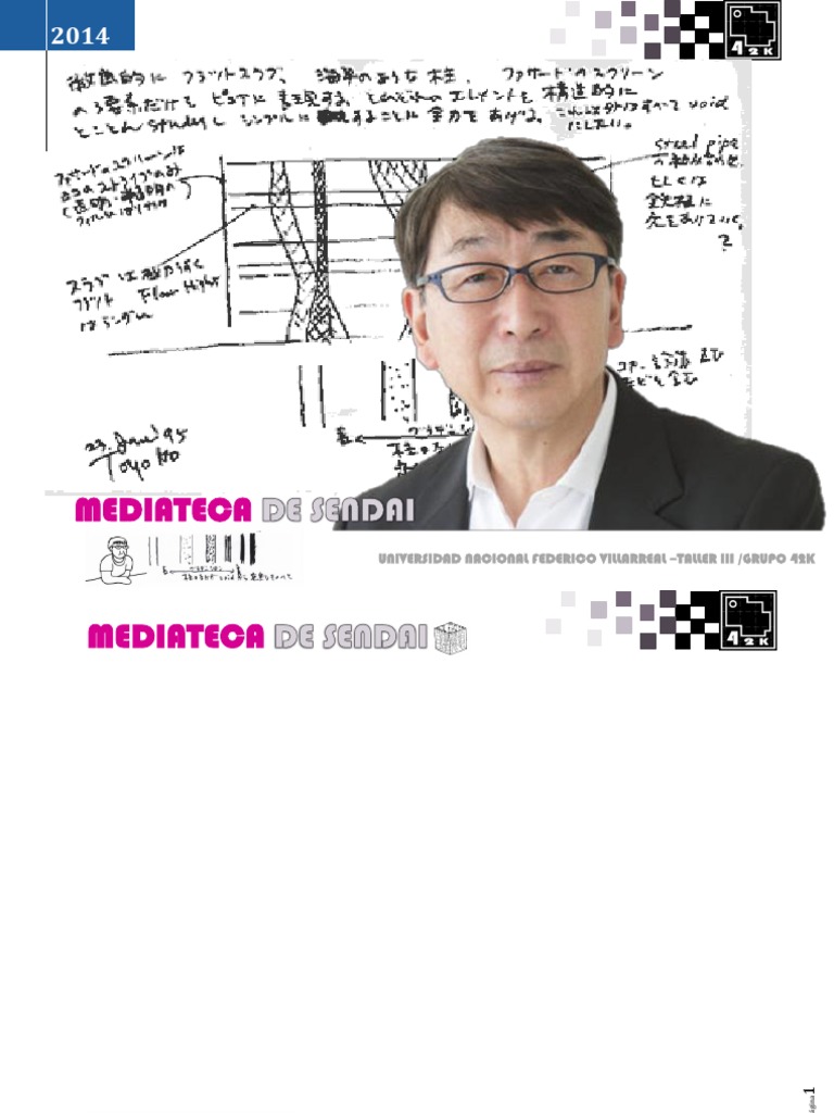 Análisis Arquitectónico: Mediateca Sendai | PDF | Espacio | Aluminio