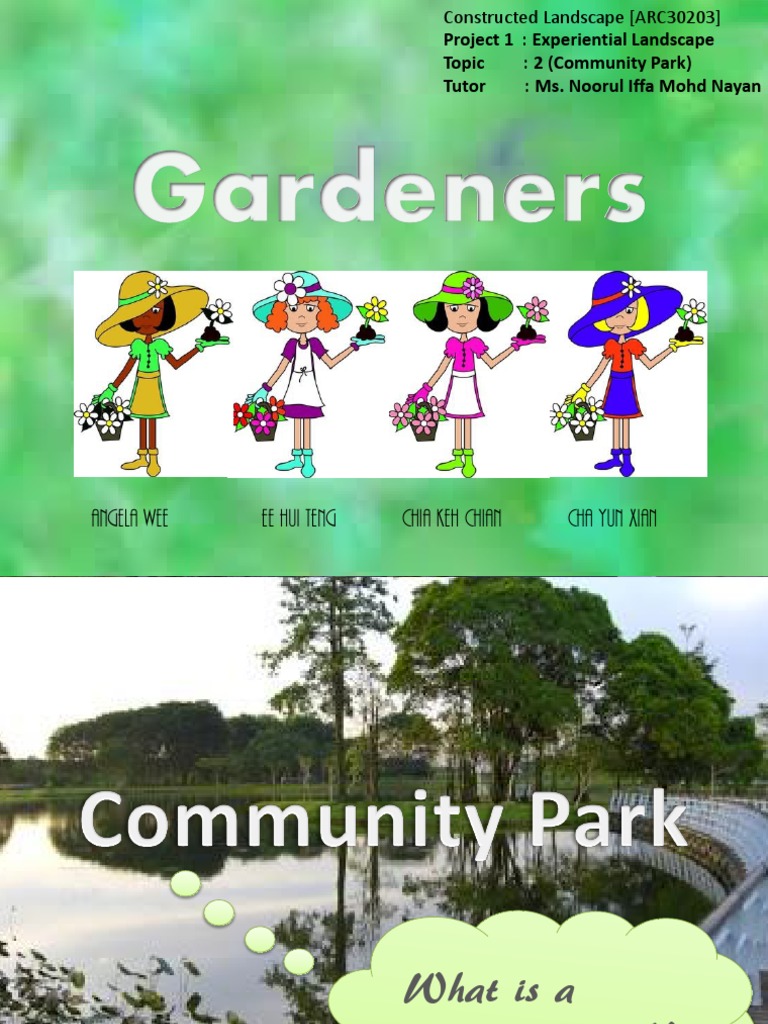 Community Park | PDF | Leisure | Urban Planning