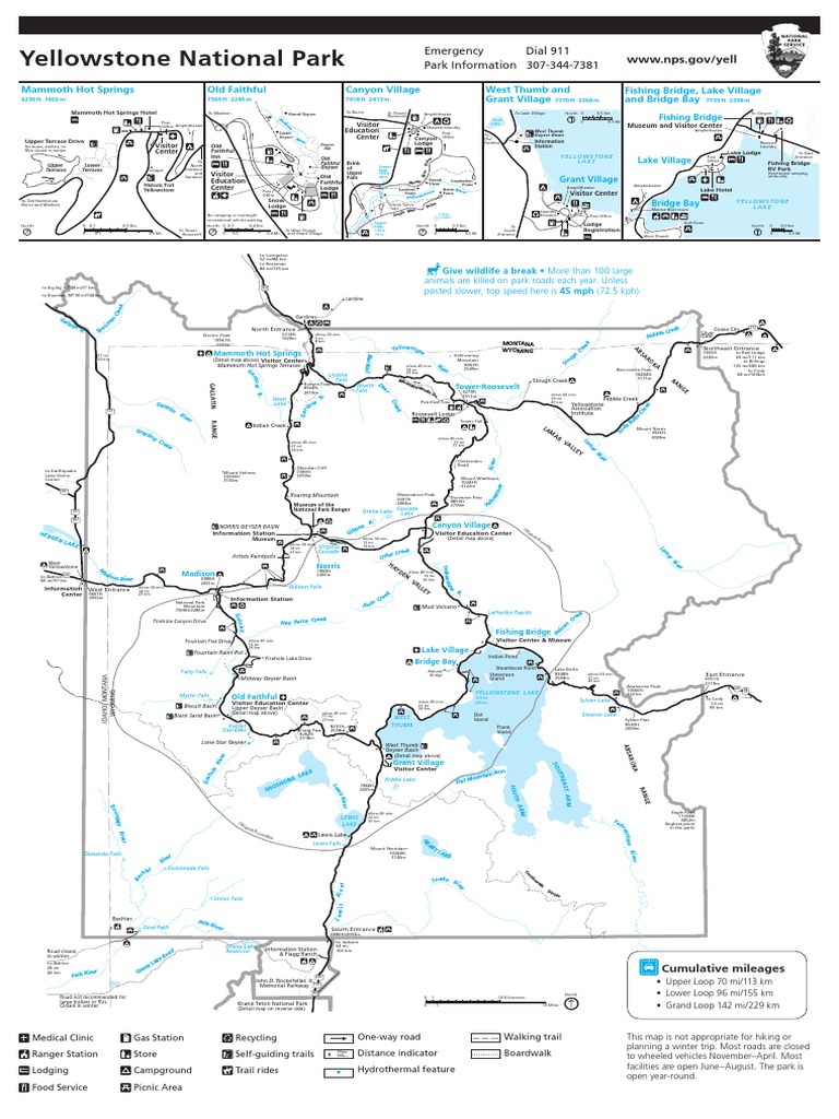 Yellowstone | PDF | Yellowstone National Park | Road Transport