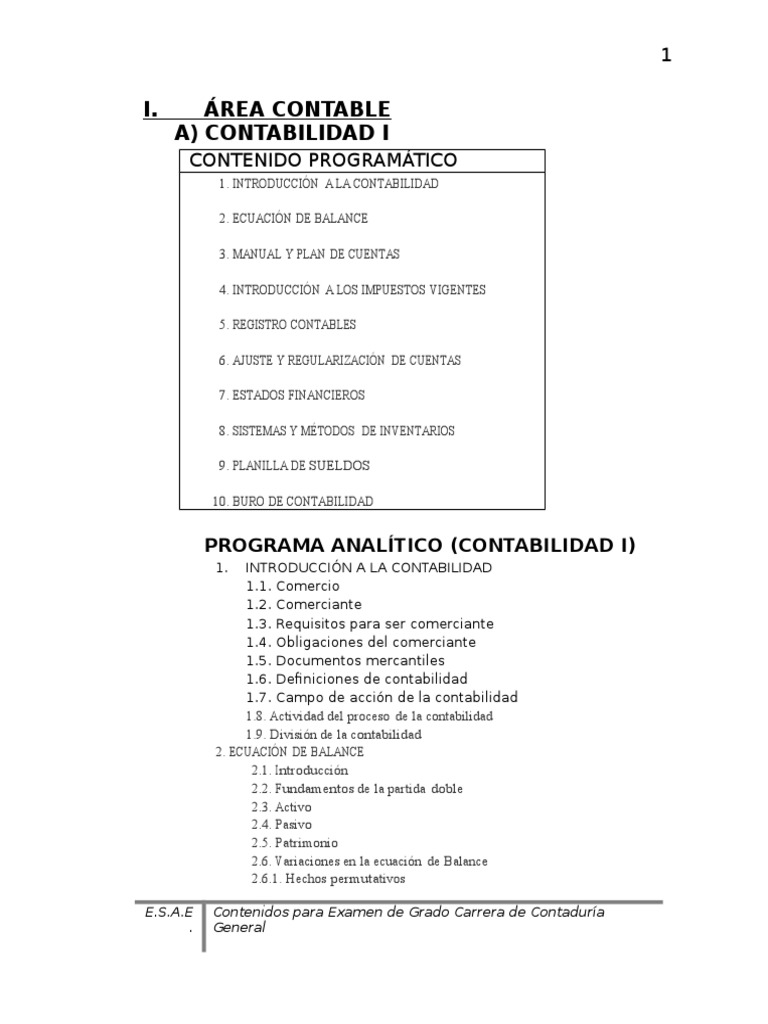 Contenidos Contabilidad General 3 Fin | PDF | Contabilidad | Costo