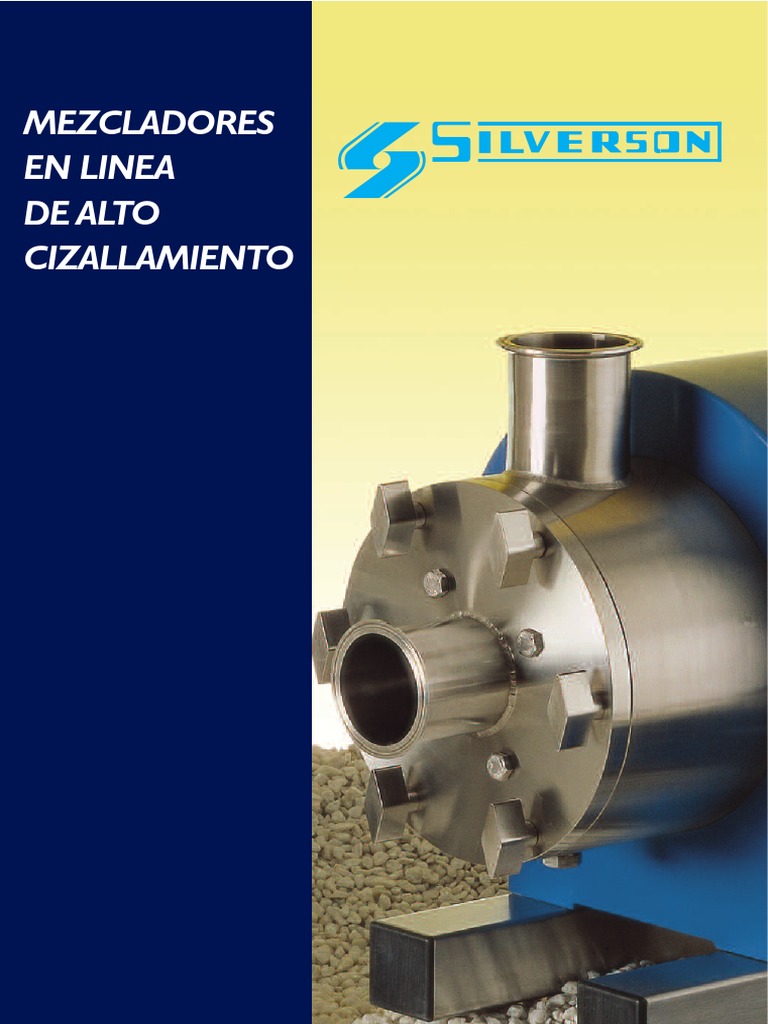 Introducción a los mezcladores en línea de alto cizallamiento Silverson ...