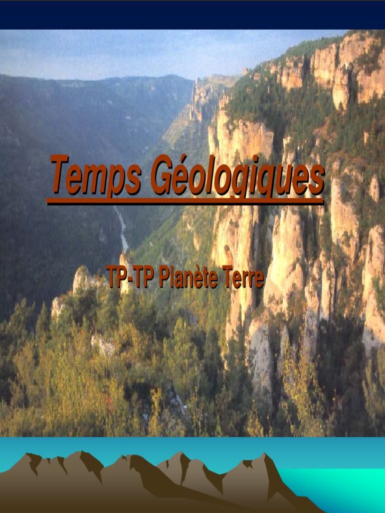 Fossiles stratigraphiques et datation | PDF | Granit | Géologie
