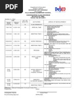 BLOCKS OF TIME - Day in a Kindergarten Class.ppt | Literacy | Storytelling