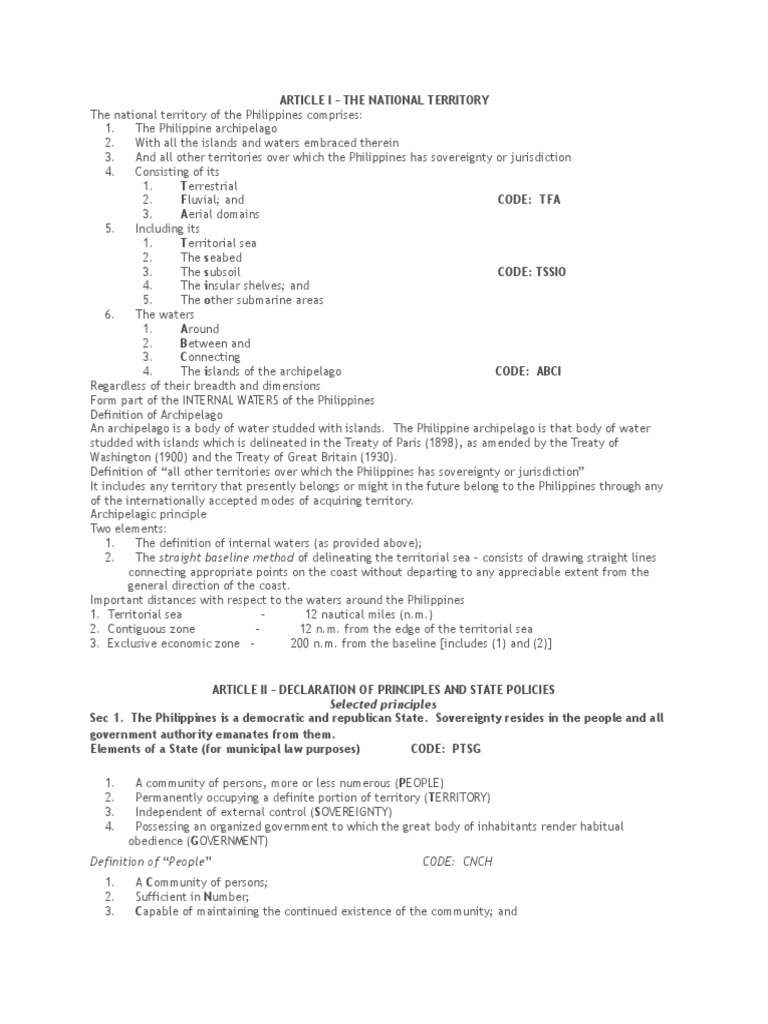1987 Constitution Review Notes | Search And Seizure | Eminent Domain