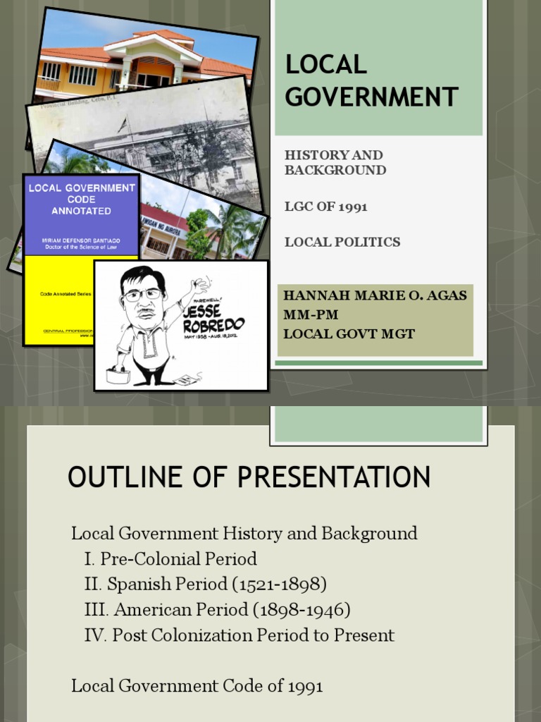 History of Local Government Units in The Philippines | PDF | Social ...