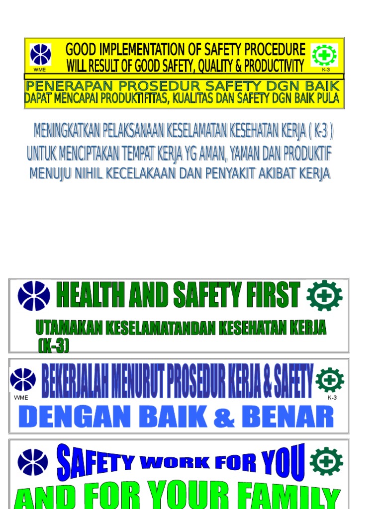 Spanduk Safety | PDF