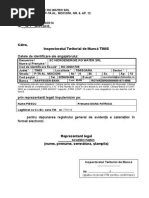 Model Adresa Inaintare Registru | PDF