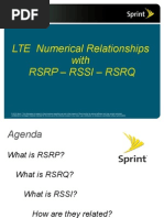 Signal Perameters(Rssi, Rsrq & Sinr in Lte) | Bandwidth (Signal ...