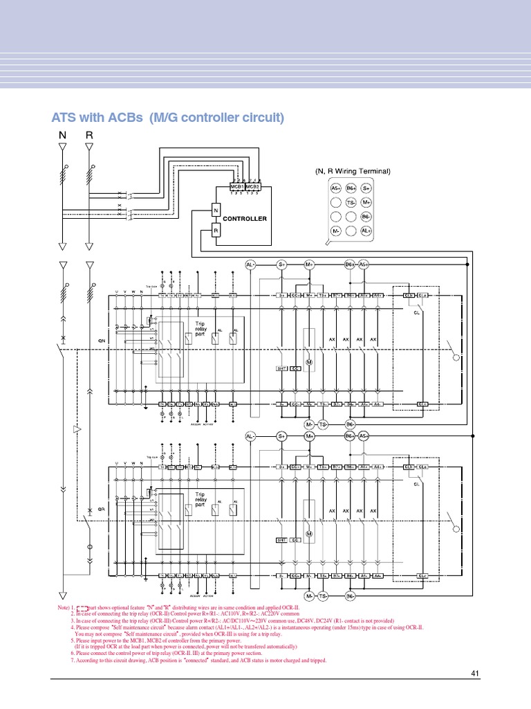 Ats With Acb With MG Controller (LS) | PDF | Science & Mathematics ...