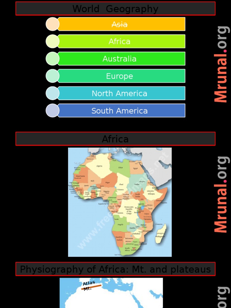GEO L30 World Geo AFRICA | PDF | Africa | Pastoralism