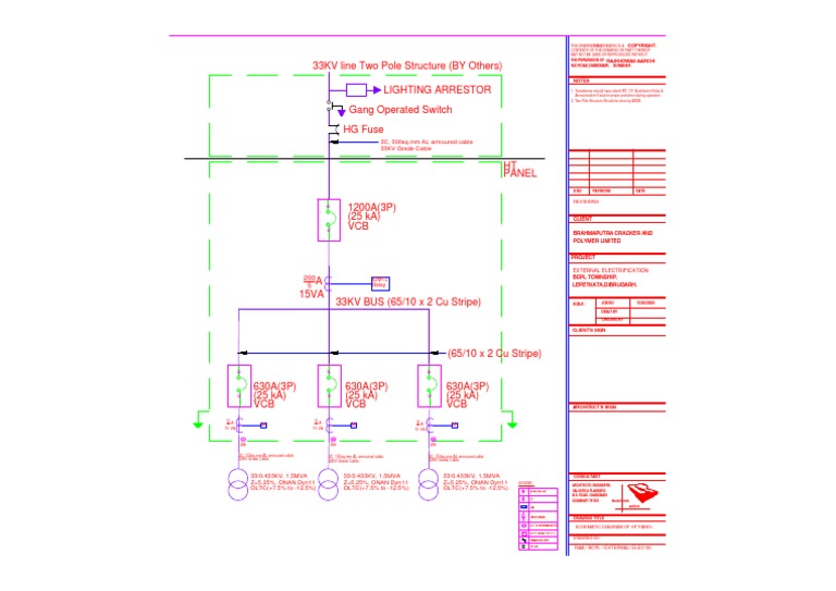 33kv SLD | PDF