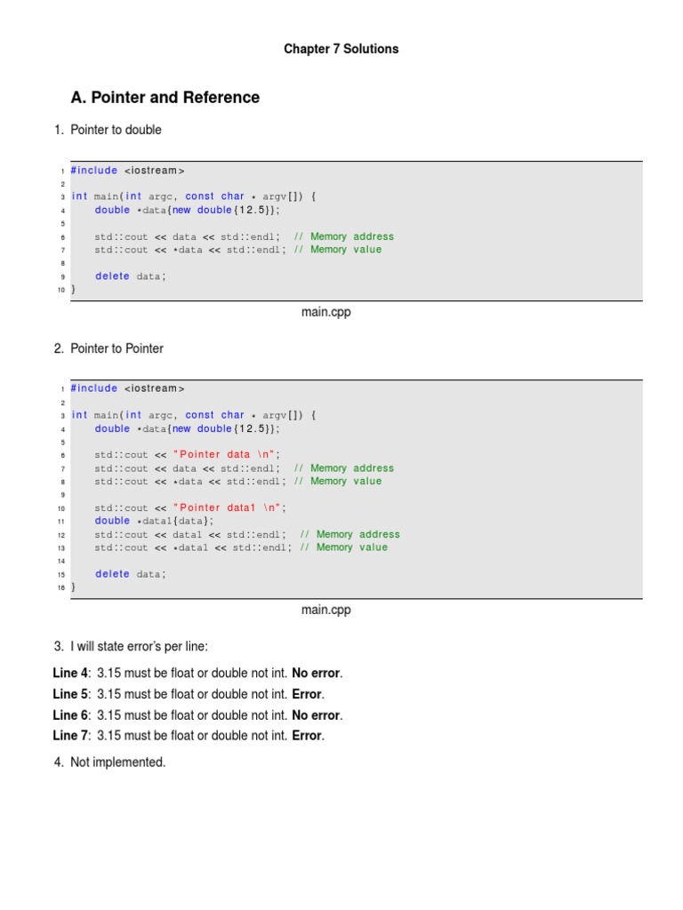 LatexC++ Proposed Exercises (Chapter 7: The C++ Programing Language ...