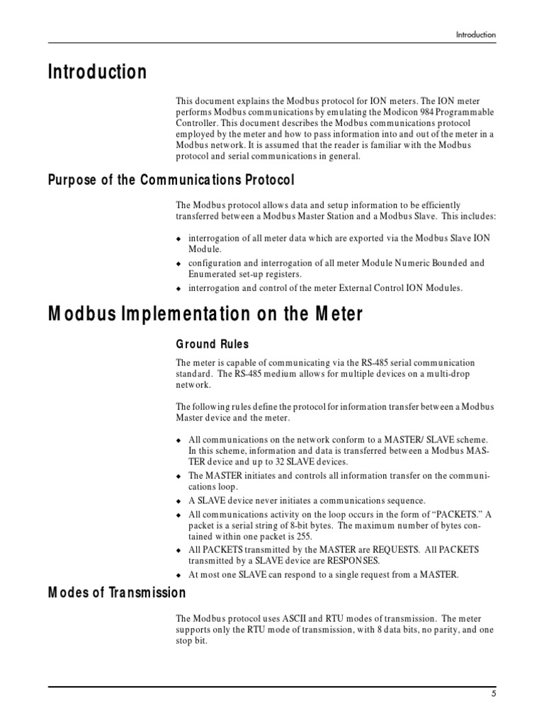 9300 Series Modbus Registers | PDF | Network Packet | String (Computer Science)