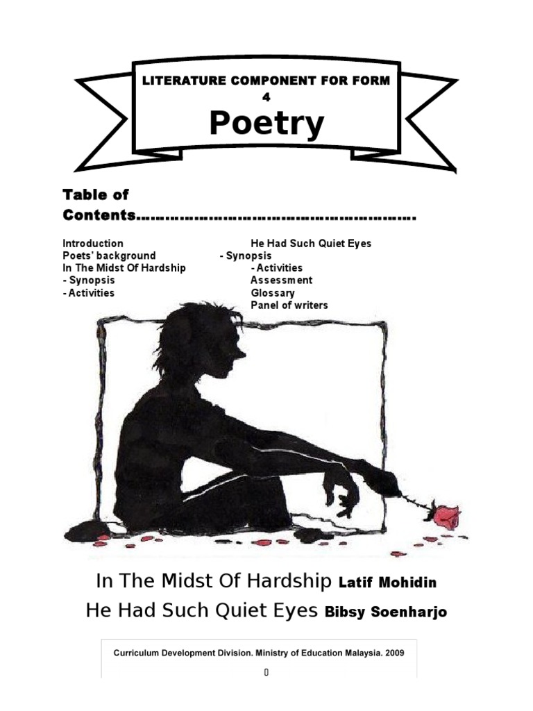 Poem Form 4 2010 - 2015 | PDF