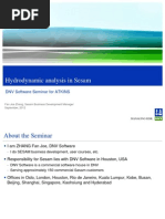 ANSYS Aqwa Hydrodynamic Time Response | PDF | Waves | Parameter (Computer Programming)