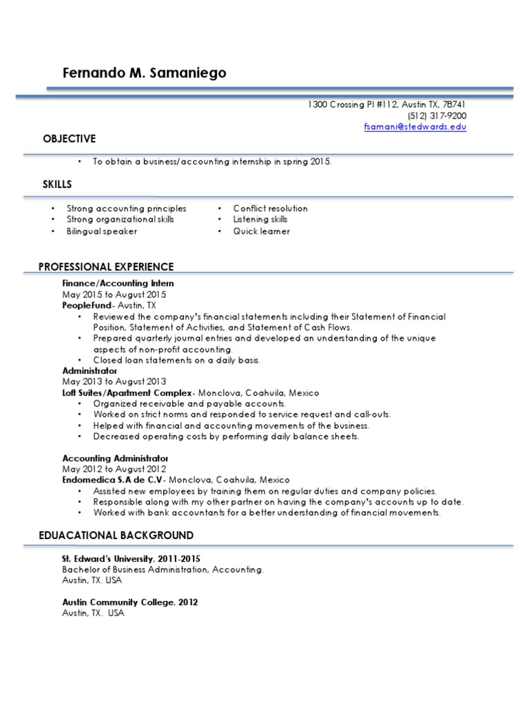 Fsresume | PDF