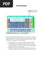 Nitrogenoideos Presentación Grupo (VA) | PDF | Materiales | Conjuntos ...