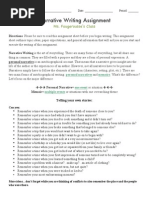 500 Personal Narrative Writing Prompts | PDF | Schools | Teachers