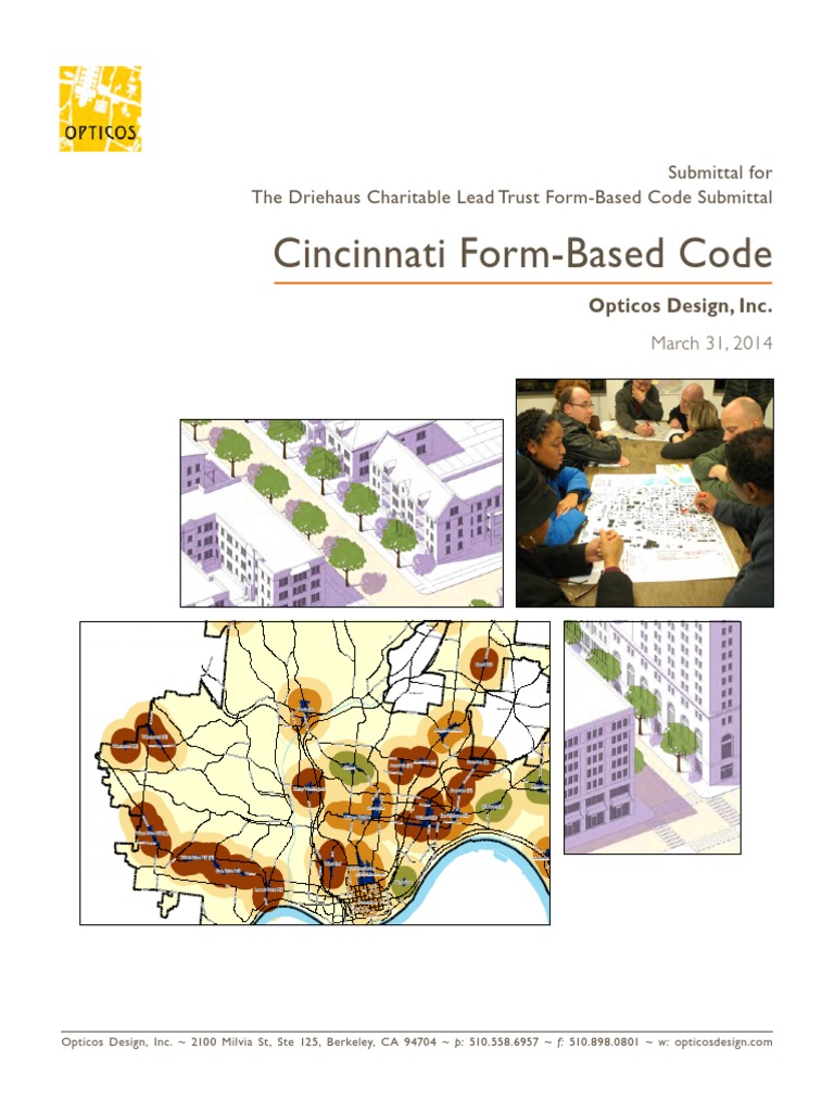 Cincinnati Form Based Code - FinalDraft - Web PDF | PDF | Zoning | Land Lot