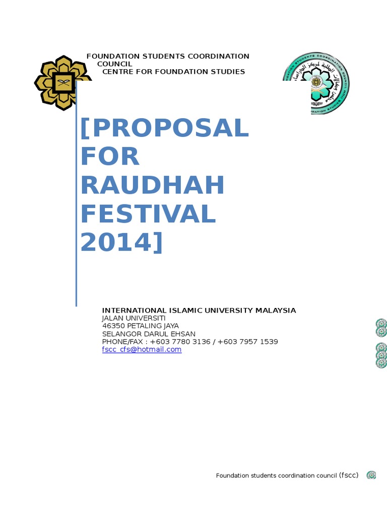 Proposal Format CFS IIUM | PDF | Monotheism | Abrahamic Religions