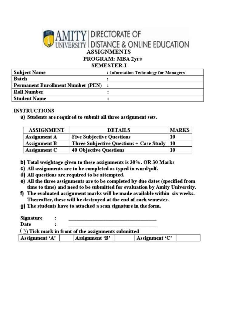 Information Technology For Manager Assignment | PDF | Operating System ...