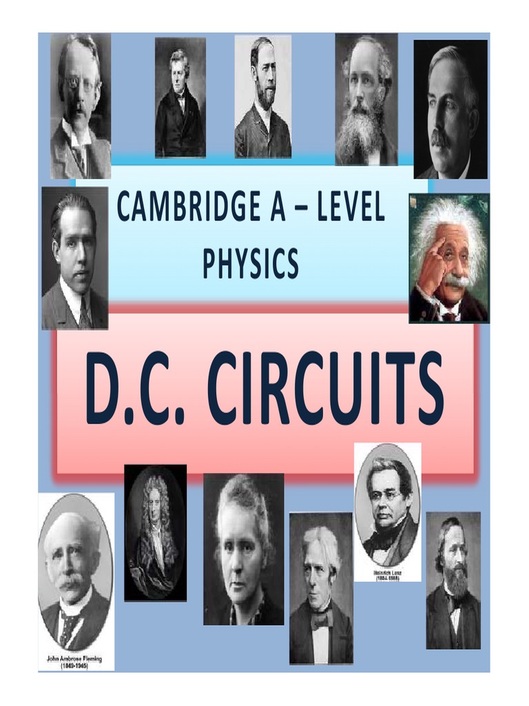 Chapter 20 DC Circuits | PDF | Series And Parallel Circuits | Resistor