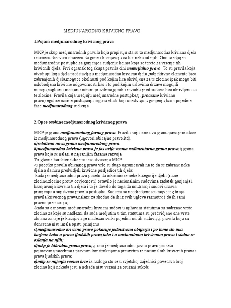 MKP Cijela Skripta | PDF