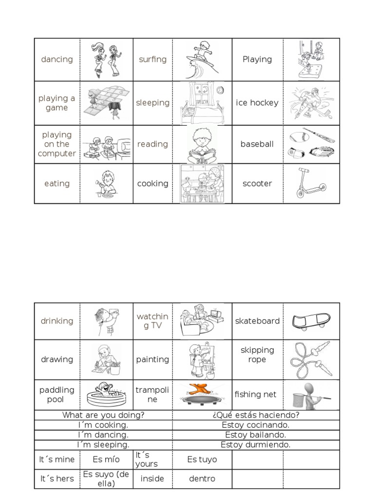 Vocabulary Tema 7 | PDF | Games & Activities