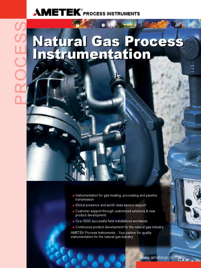 Natural Gas Process Instrumentation | PDF | Instrumentation | Natural Gas