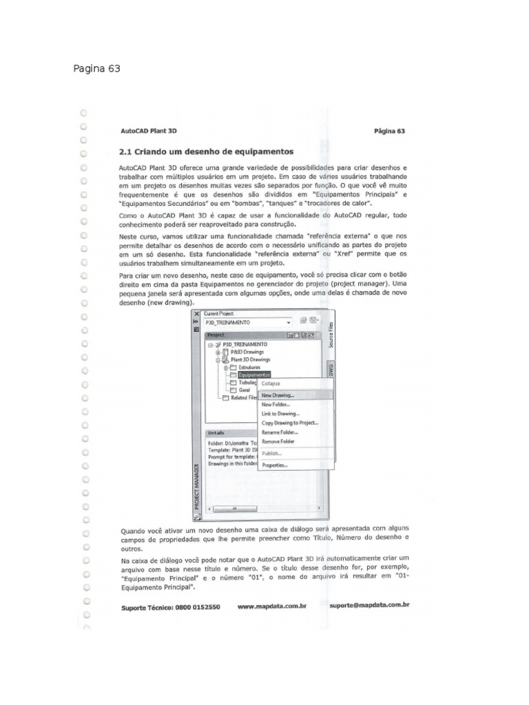 Guía de XREF en AutoCAD Plant 3D | PDF | Archivo de computadora | Dibujo