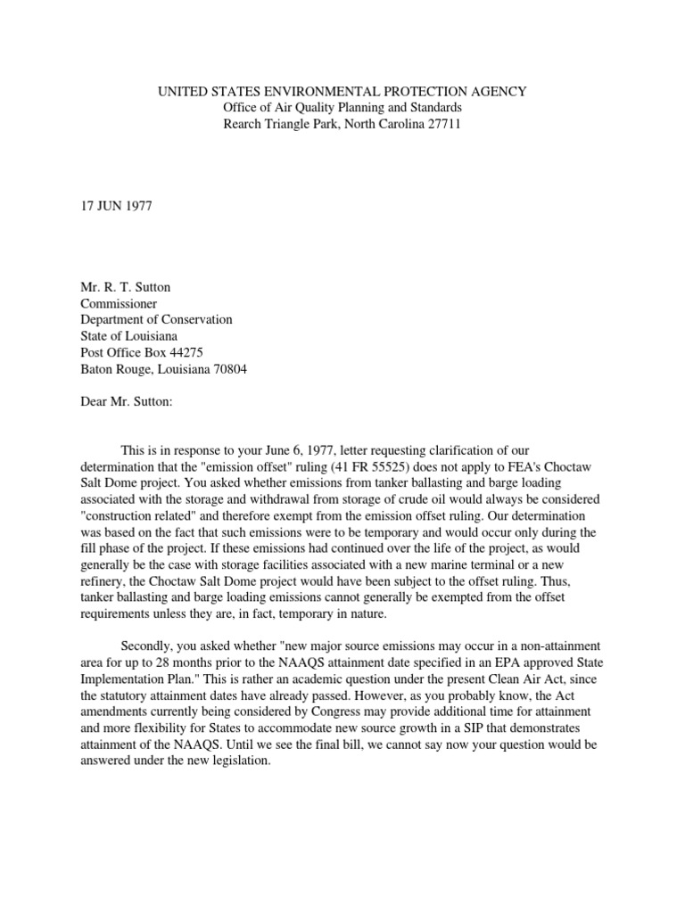 Clarification Letter | PDF | Law