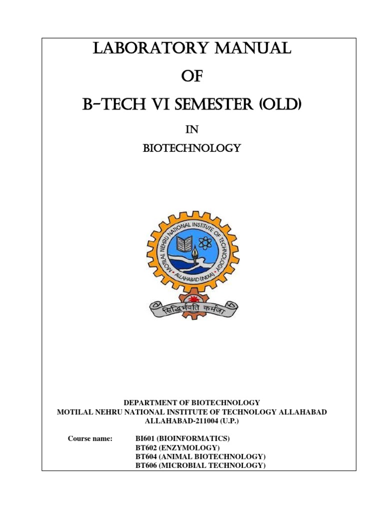 Lab Manual 6th Sem - New | PDF | Blast | Sequence Alignment