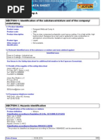 Am241Be Material Safety Data Sheet | PDF | Radioactive Decay | Neutron