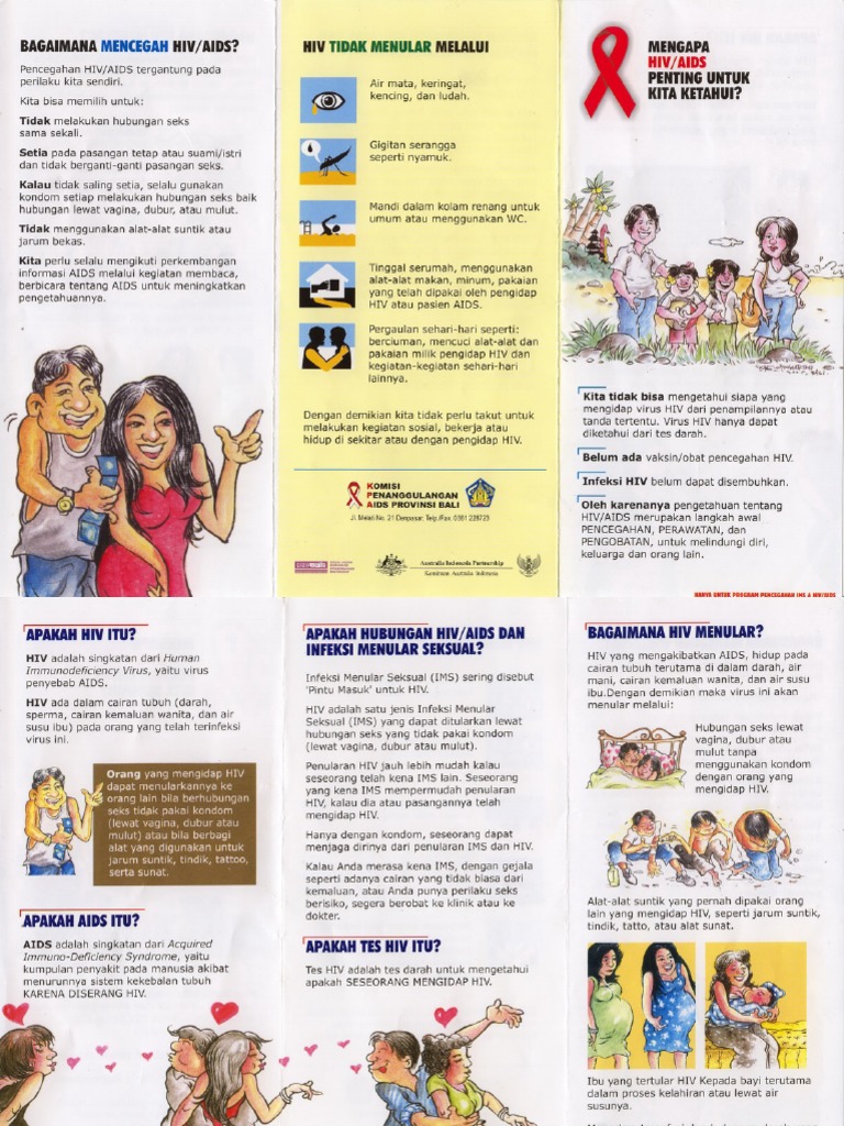 Brosur Hiv Aids | PDF