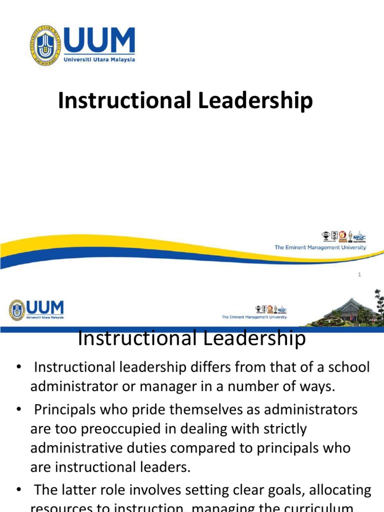 Instructional Leadership | PDF | Leadership | Teachers