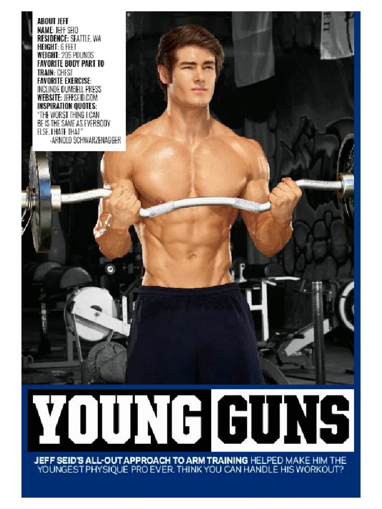 Jeff Seid Arm Workout | PDF | Sports | Weightlifting