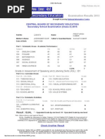 10th icse marksheet. | PDF | Educational Stages | Student Assessment ...