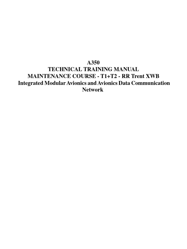 A350 Integrated Modular Avionics Guide | PDF | Network Switch | Ethernet