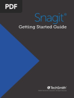 Snagit 11.2 Hotkeys Guide | PDF | Keyboard Shortcut | Computer Keyboard