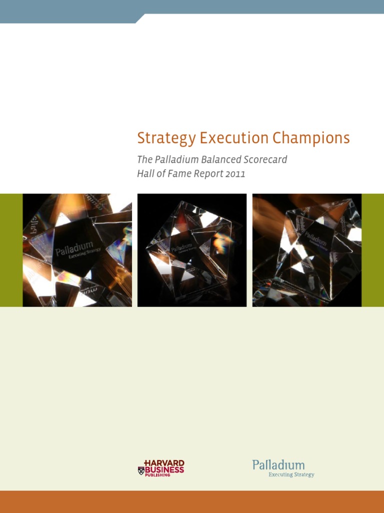 Strategy Execution Champions 2011 PDF | PDF | Strategic Management | Leadership