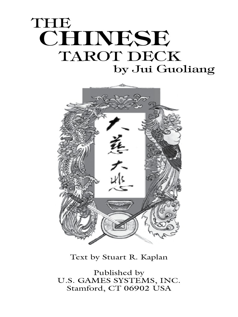 Chinese Tarot Deck Booklet | PDF | Tarot | Playing Cards